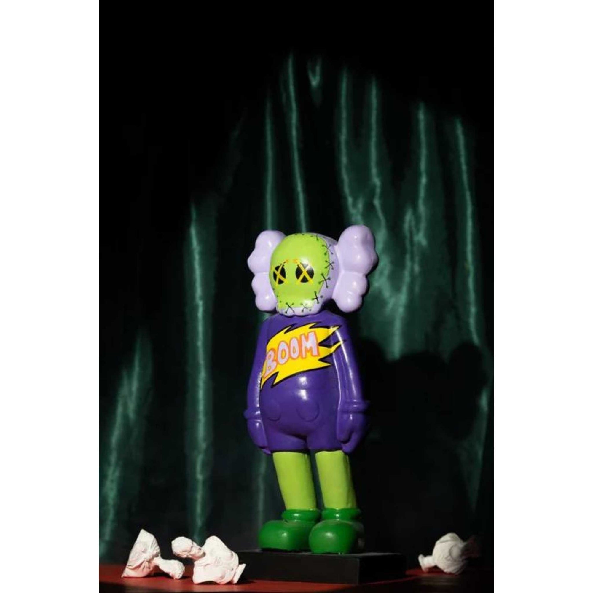 Pop Art Perfection: The Purple KAWS Figure by Artchi
