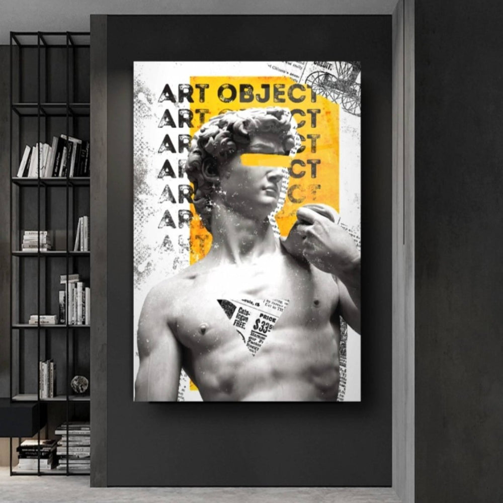 Buy David Glass Wall Art | Artchi