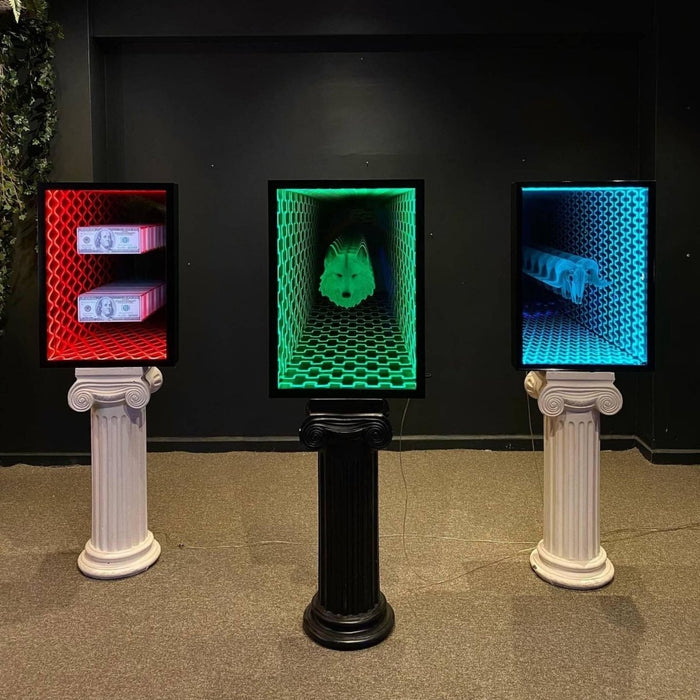 Infinity Mirror Neon Art - Artchi